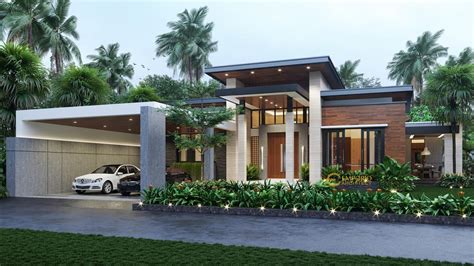 Desain Rumah Minimalis Modern Satu Lantai