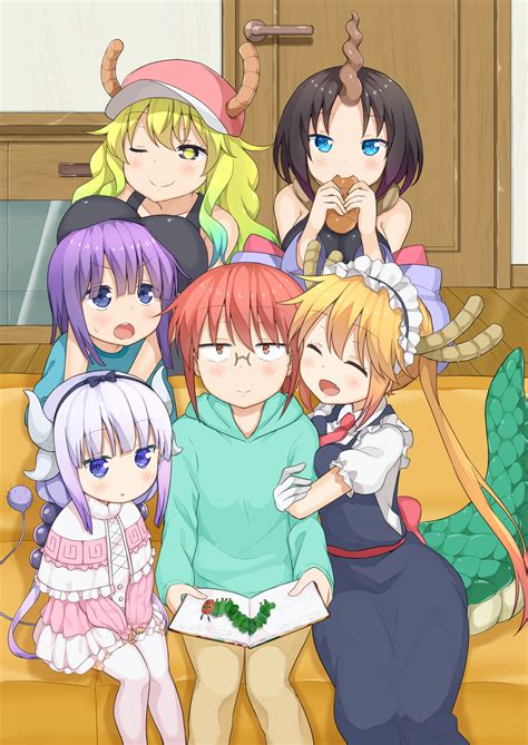 小林さんちのメイドラゴンエルマ ケツァルコアトル カンナカムイ 小林小林さんちのメイドラゴン トール 真ヶ土翔太 壁紙