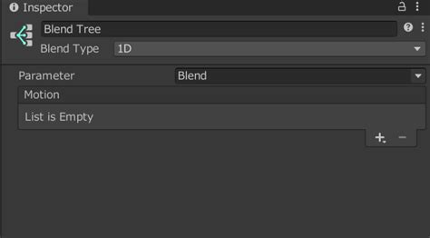 Unityblend Tree Techreate