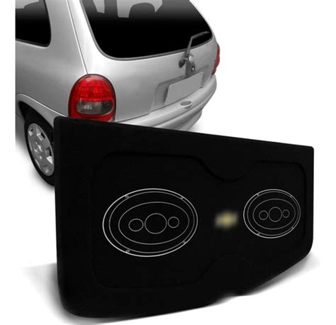 Tampão Porta Malas Corsa Wind 2p 98 99 00 01 Preto Furos 6x9 R 99 90