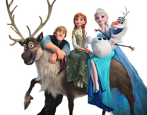 Annaelsakristoffolaf And Sven Png By Jakeysamra On Deviantart