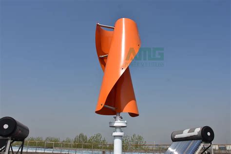 Powerful 500W 12V 24V Vertical Axis VAWT Helix Wind Generator Wind