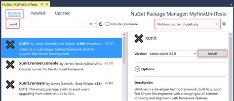 Xunit Testing Tutorial Running First Script In Xunit