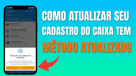 MELHOR COMO ATUALIZAR SEU CADASTRO DO CAIXA TEM PASSO A PASSO