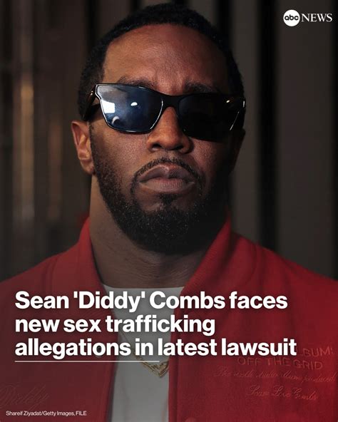 Sean Diddy Combs Is Facing New Sex Trafficking Allegations In A Lawsuit Filed On Wednesday By
