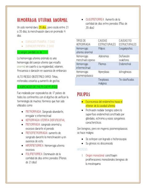 HEMORRAGIA UTERINA ANORMAL JHULIANA VON SCHOETTLER QUINTEROS UDocz