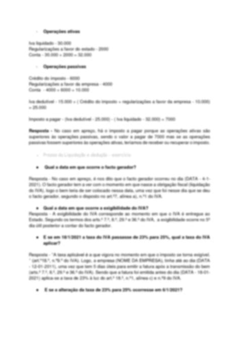 SOLUTION Casos Pr Ticos De Direito Fiscal Studypool