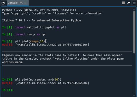 How To Use The Plots Pane In Spyder 4 Stack Overflow