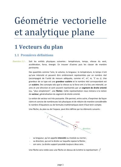 Calcul du point dintersection de deux droites sécantes