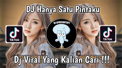 Dj Hanya Satu Pintaku Untukmu Dan Hidupmu Baik Baik Sayang Septi