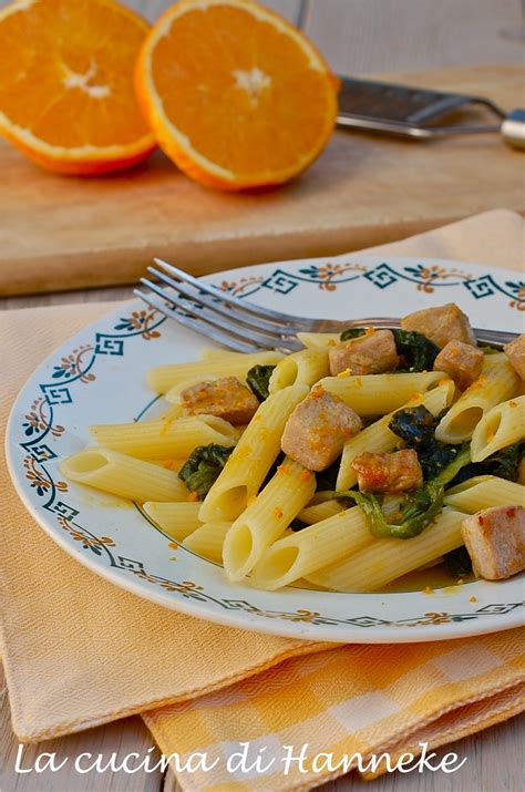 Pasta Con Cime Di Rapa E Dadolata Di Tonno All Arancia La Cucina Di