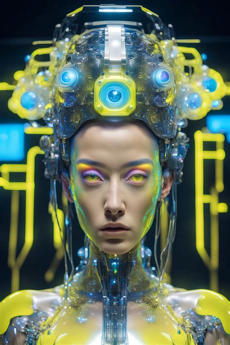 Organic Cyborg Ai Queen With Neuralink Gallery Stablecog