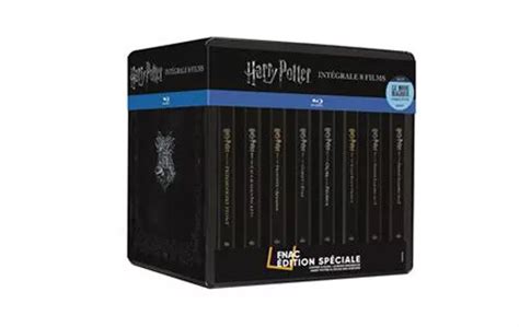 COFFRET HARRY POTTER L intégrale 8 Films Exclusivité Fnac Steelbook Blu