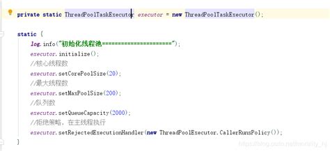 java线程池的拒绝策略，threadpooltaskexecutor和threadpoolexecutor的区别。 threadpooltaskexecutor