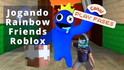Jocando Rainbow Friends No Roblox Youtube