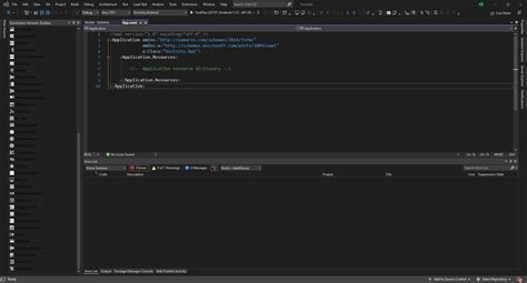 Toolbar Not Visible Properly While On Visual Studio 2022 Dark Theme In