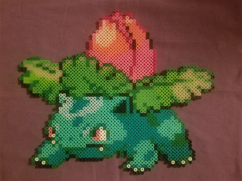 Pokemon Ivysaur Pixel Art Etsy