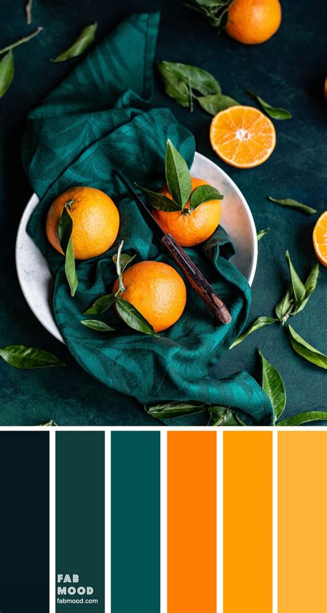 Orange Infographic Color Palette