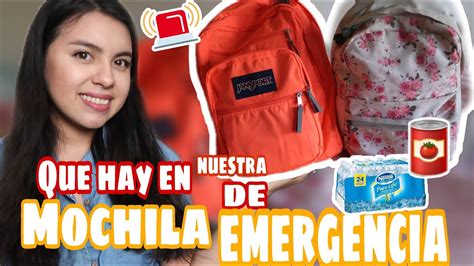 C Mo Hacer Una Mochila De Emergencia Para Ni Os Beb Y Adulto Qu Hay