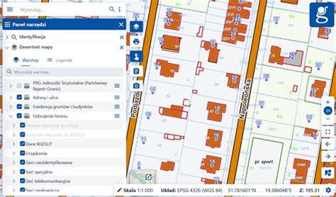 Nowa Kompozycja Mapowa Geodezja I Kartografia W Krajowym Geoportalu
