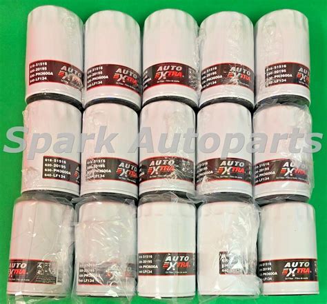 STP S 01 Cross Reference Oil Filters