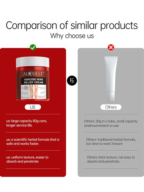 Auquest Varicose Veins Relief Cream Pc Deep Nourishing Body Cream