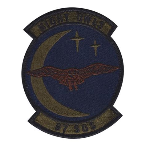 67 SOS Subdued Patch 67th Special Operations Squadron Patches