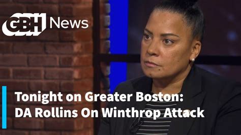 Suffolk County District Attorney Rachael Rollins Discusses Winthrop