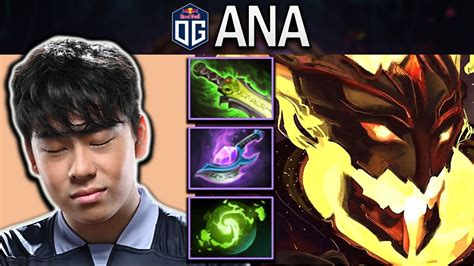 OG ANA SMURF SHADOW FIEND WITH 20 KILLS REFRESHER DOTA 2 7 31