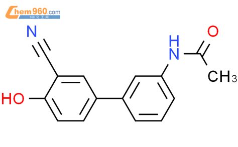 1261919 16 7 N 3 3 cyano 4 hydroxyphenyl phenyl acetamideCAS号 1261919