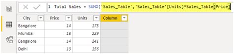 sumx power bi how to use sumx function in power bi with example