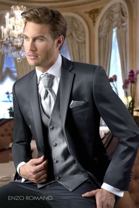 Venta Traje Gris Hombre Boda En Stock