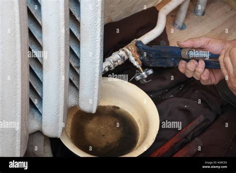 Leaking Radiator Valve High Resolution Stock Photography And Images Alamy