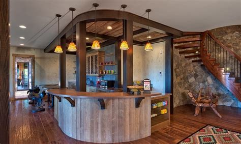 Basement Corner Bar Ideas
