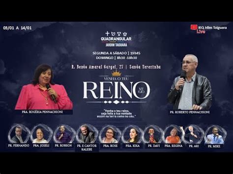 Live Campanha Venha O Teu Reino 6 Dia YouTube