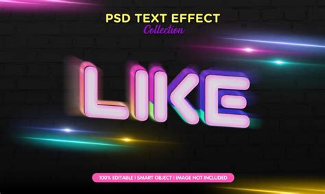 Modèle D effet De Texte Moderne Comme PSD Premium