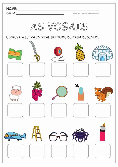 Atividades De Alfabetiza O Para Educa O Infantil Anos Para Imprimir