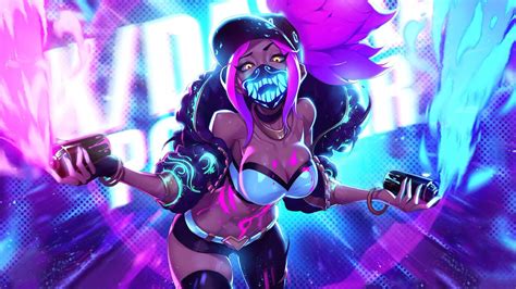 Kda Akali Ver4 Revised Live Wallpaper 1920x1080