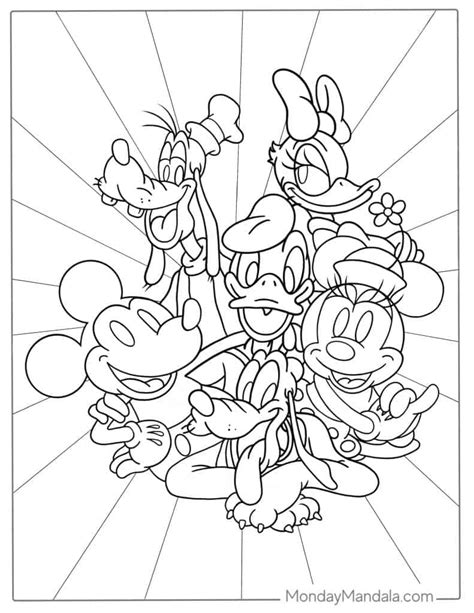 Colouring Pictures Of Minnie And Mickey Mouse Infoupdate Org