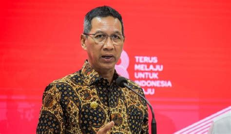 Pj Gubernur DKI Tolak Penerapan Sistem Ganjil Genap 24 Jam