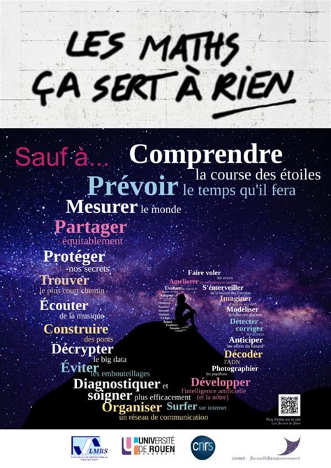 Affiches mathématiques Semaine des maths Académie de Bordeaux