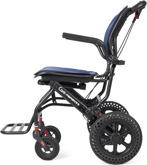 Care Parents Fauteuil Roulant Pliable Lèger Aluminium Ergonomie