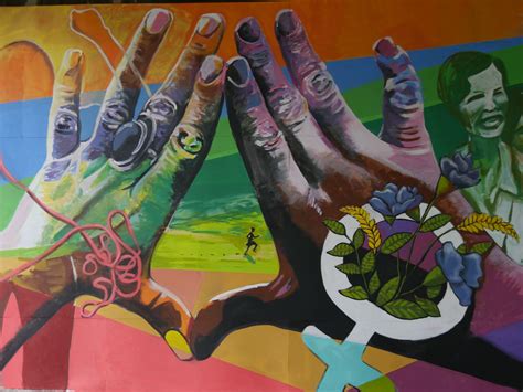 MURAL PARTICIPATIVO EN CONTRA DE LA VIOLENCIA MACHISTA Sartu Álava