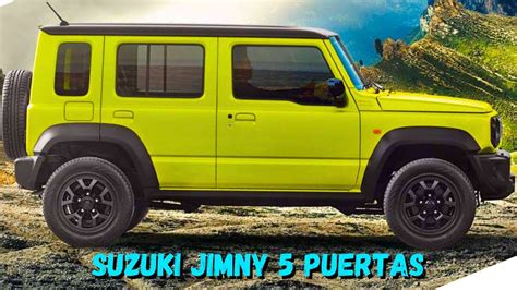 SUZUKI JIMNY DE 5 PUERTAS YA TIENE FECHA DE LANZAMIENTO PARA