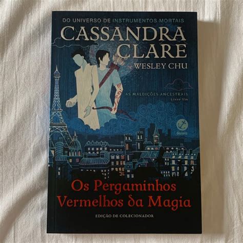 Livro Os Pergaminhos Vermelhos Da Magia Cassandra Clare Shopee Brasil