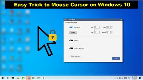 How To Lock The Mouse Cursor In Windows Pc Laptop Youtube