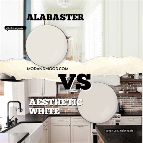 Sherwin Williams Alabaster Vs Aesthetic White Which Undertone Is Best