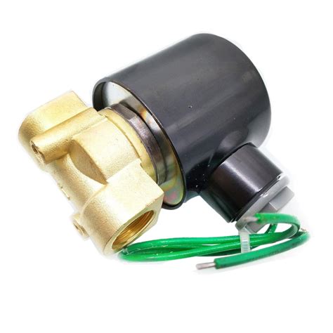 Válvula solenoide eléctrica de 12 V CC de 3 8 pulgadas aire de agua de