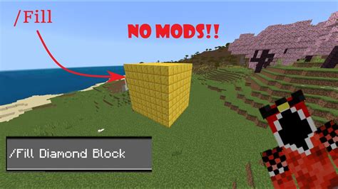 How To Use The Fill Command In Minecraft Bedrock YouTube