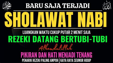 PUTAR SEKARANG JUGA Sholawat Jibril Pengabul Hajat Mendatangkan